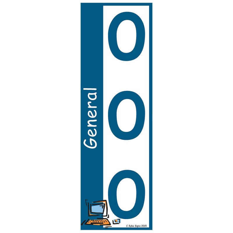 Shelf Divider Set – Color Coded Graphic Junior Nonfiction Set A ...