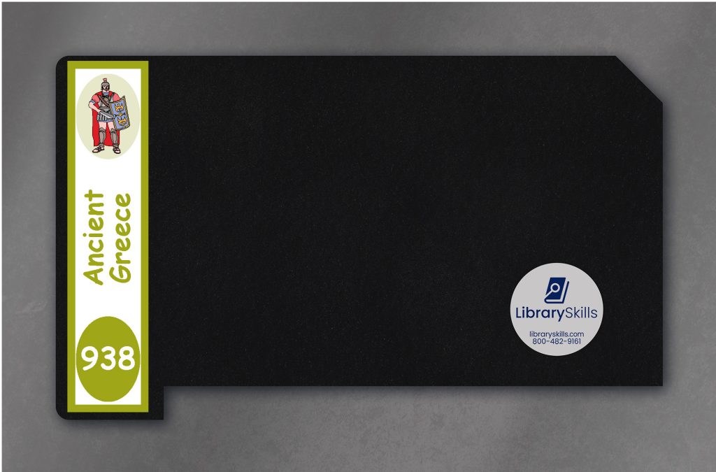 Mini Shelf Marker Set – Color Coded Graphic NF – Expanded Set #A4 – 16 ...