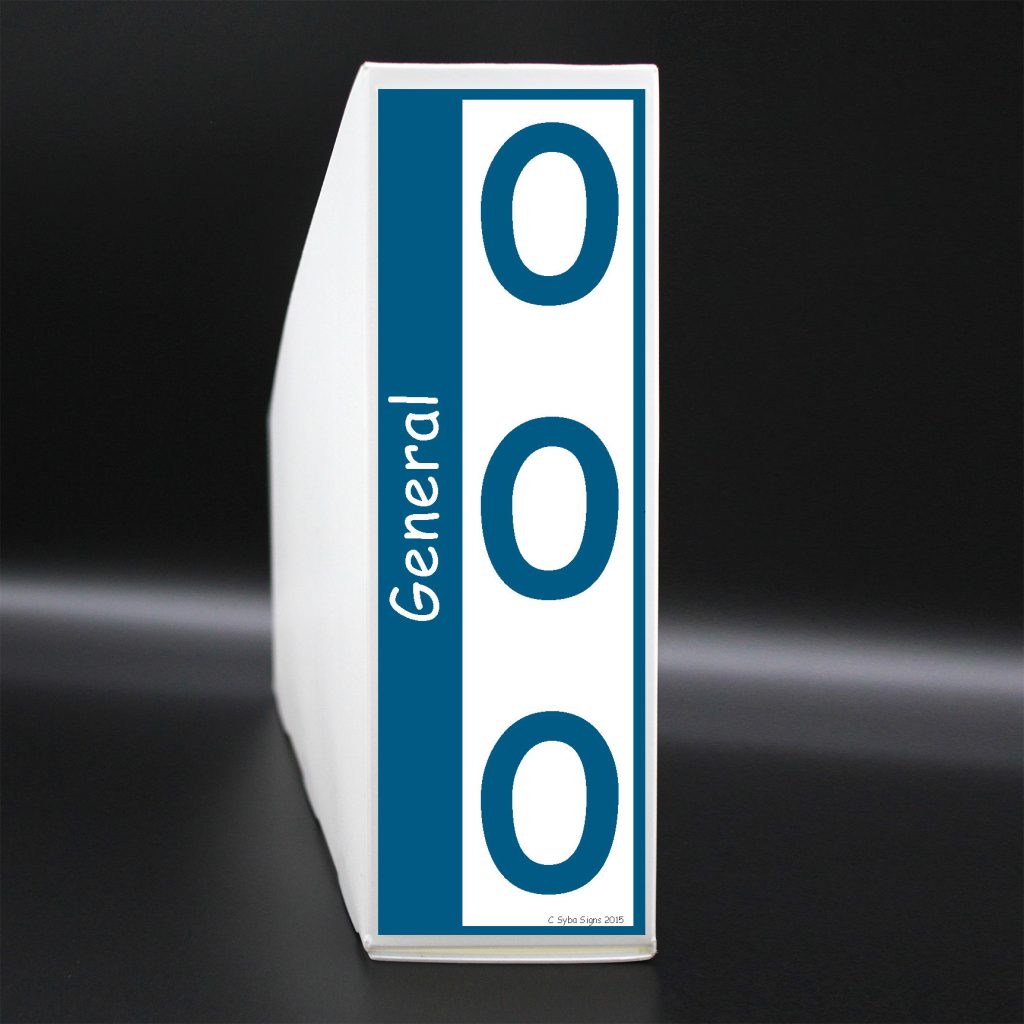 Shelf Divider Set – Color Coded Nonfiction Set B – 10 pc. – Style 3810 ...