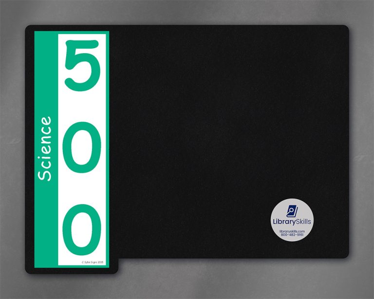 Shelf Marker Set – Color Coded Nonfiction Set B – 10 pc. – Style 3810 ...