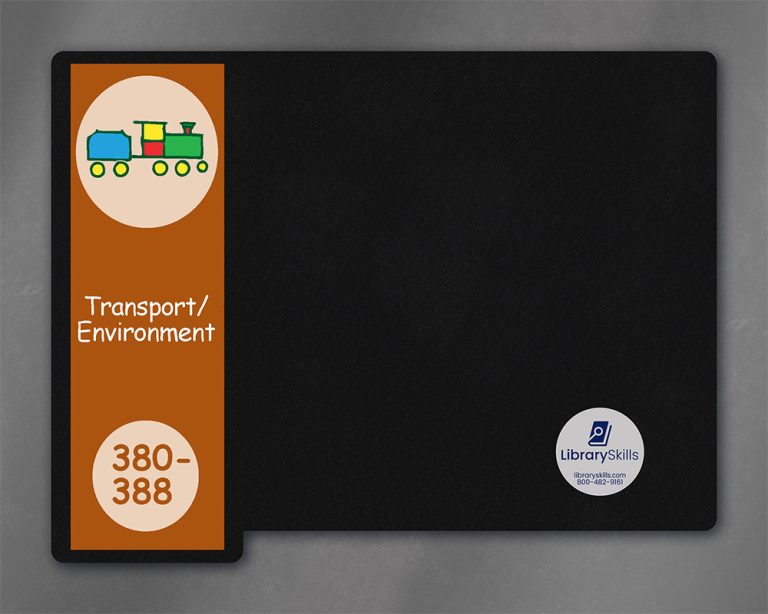 Shelf Marker Set – Color Coded Nonfiction Set B – Expanded – 48 pc ...