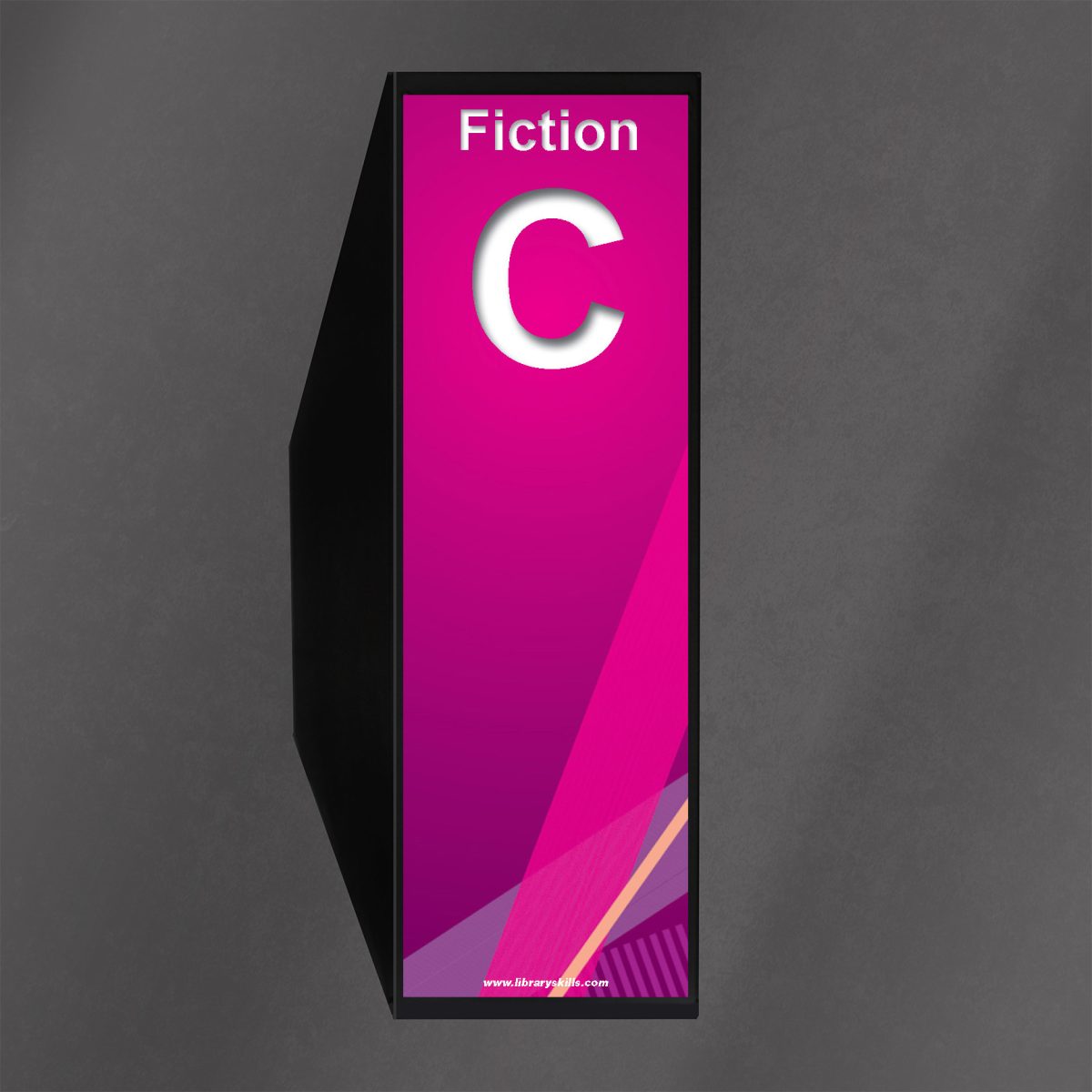 Shelf Divider Set - Senior Fiction A-Z - 26 pc. - Style 3951 - Library ...