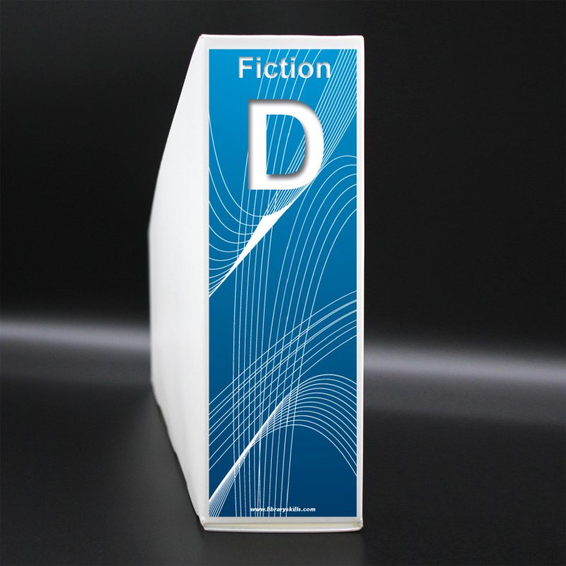 Shelf Divider Set - Senior Fiction A-Z - 26 pc. - Style 3951 - Library ...