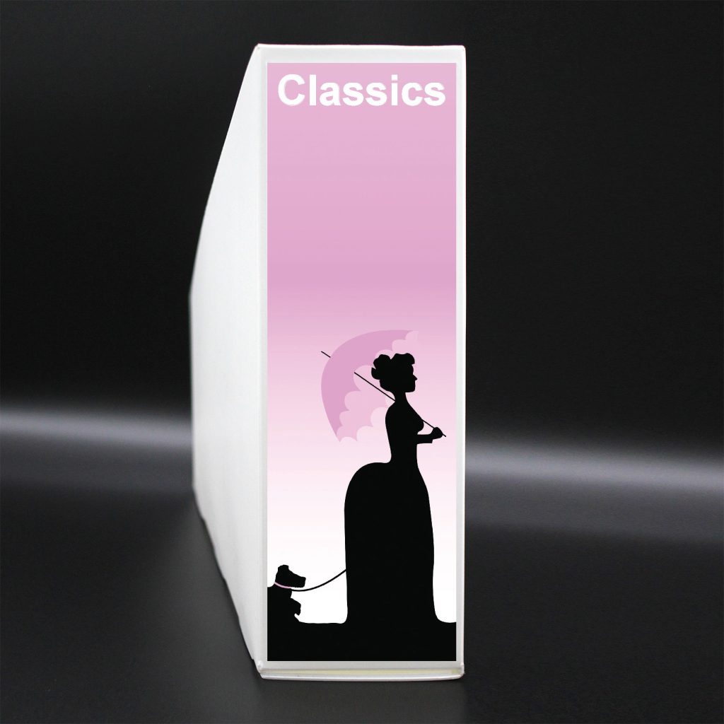 Shelf Divider Set - Genre - 20 pc. Style 3953 - Library Skills