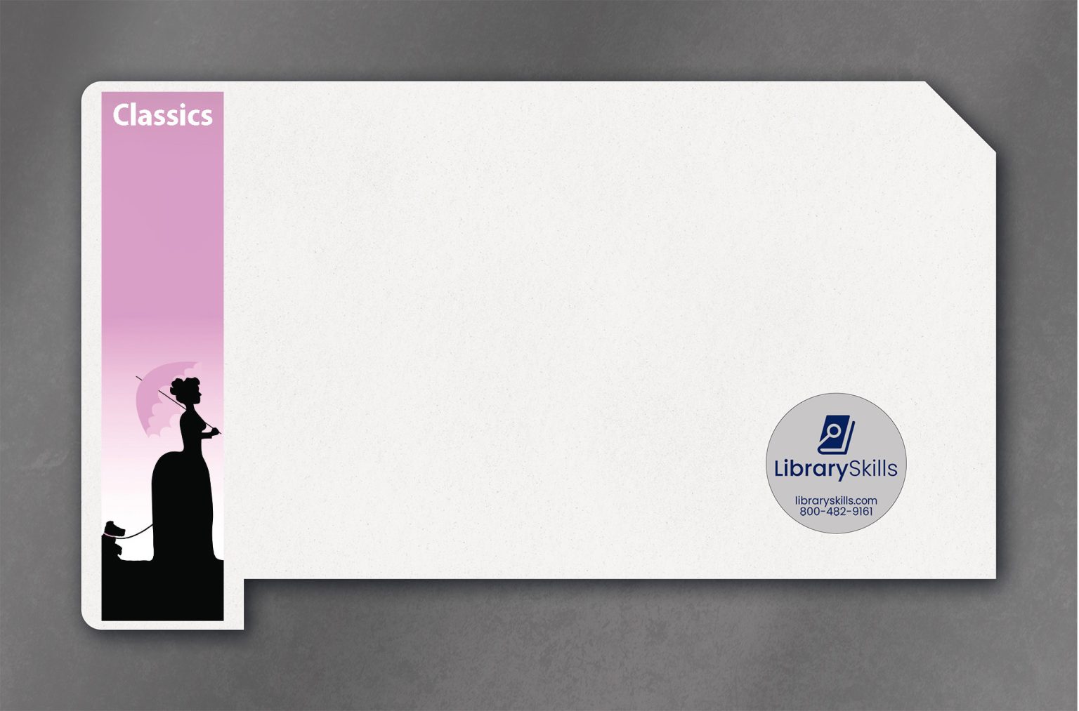 Mini Shelf Marker Set - Genre - 20 pc. Style 3953 - Library Skills